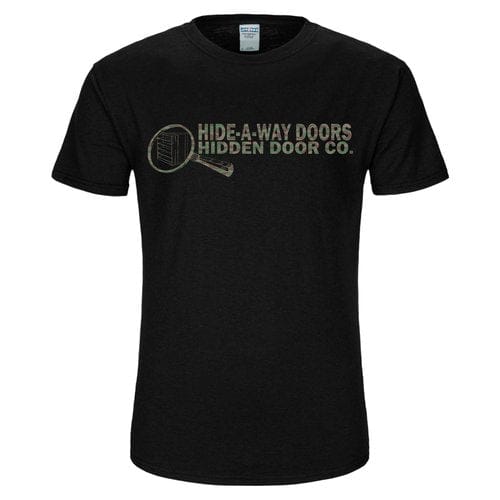 Hide-A-Way T-Shirt - Cammo Letters | Hide-A-Way-Doors